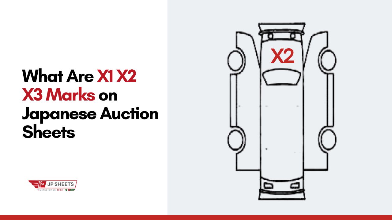 What Are X1 X2 X3 Marks On Japanese Auction Sheets